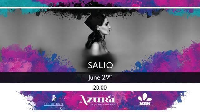 29 ივნისს სასტუმრო „ბილტმორ თბილისის“ ბარი „აზურა“ SALIO-ს კონცერტს ...