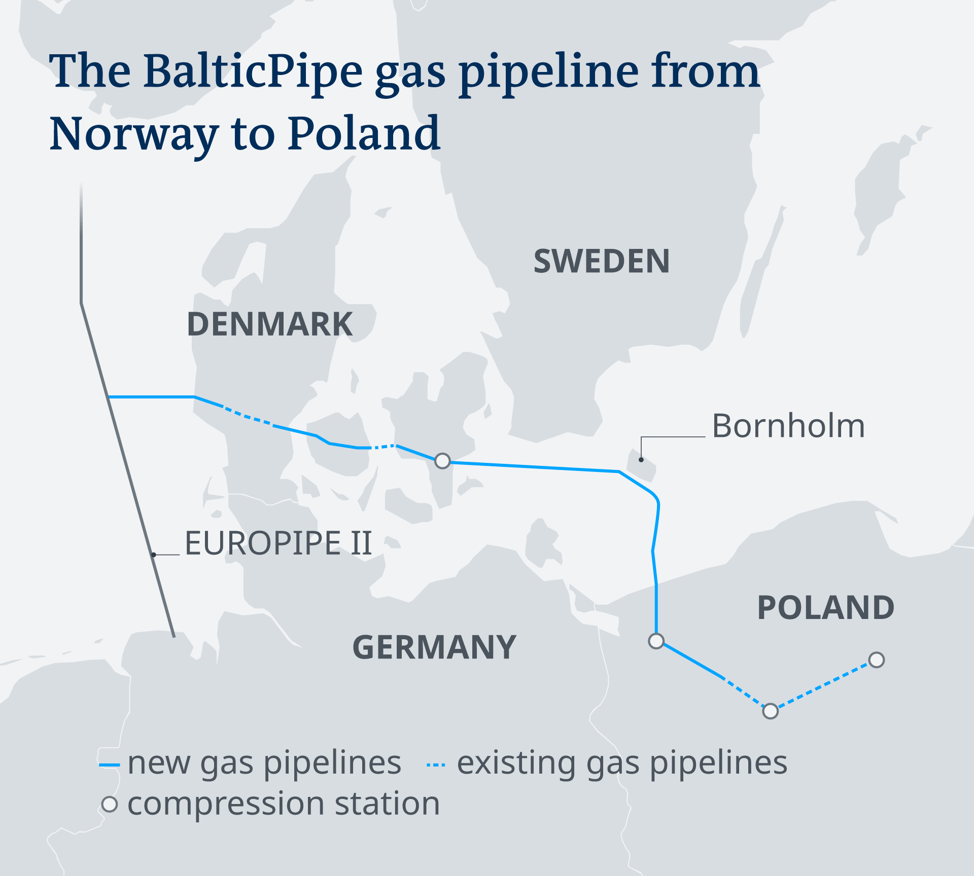 „გაზზე რუსეთის დომინაცია სრულდება“ - ევროპაში ახალი მილსადენი Baltic ...