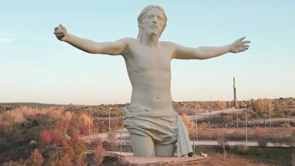 მსოფლიოში იესო ქრისტეს ყველაზე დიდი ქანდაკება მადრიდთან ახლოს დაიდგმება ...